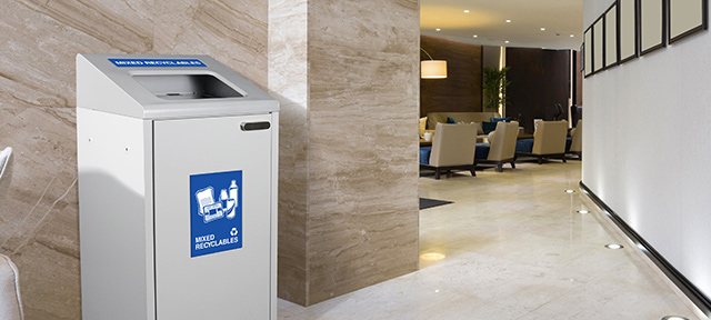 Recycling & Waste Receptacles for Resorts | Busch Systems