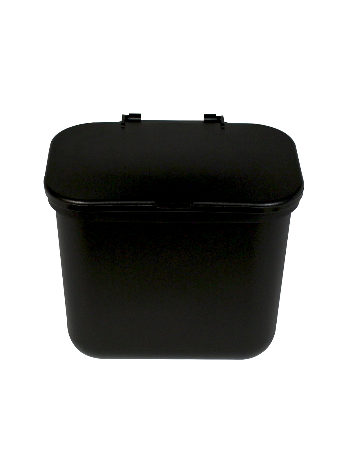 HANGING WASTE BASKET - Single - Kit - Solid Lift - Black - Busch Systems US