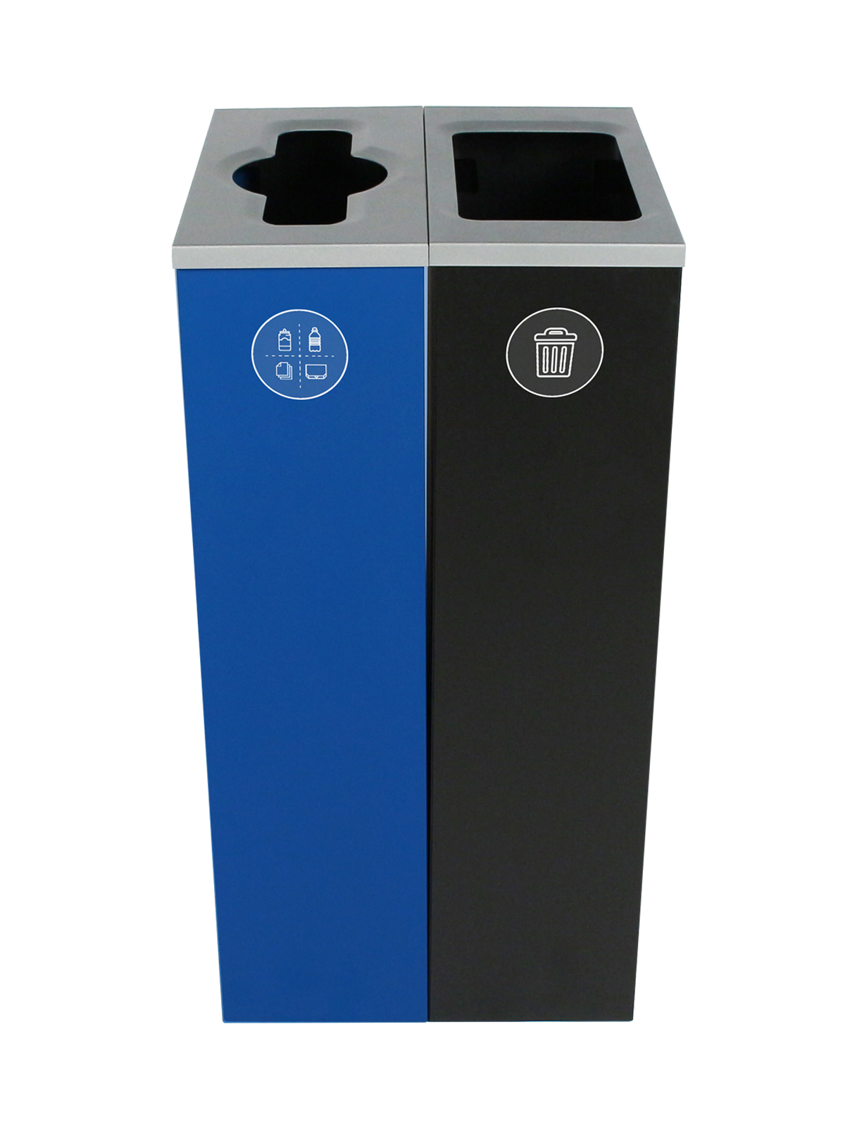 SPECTRUM - Double - Kit - Mixed Recyclables-Waste - Mixed-Full - Blue ...