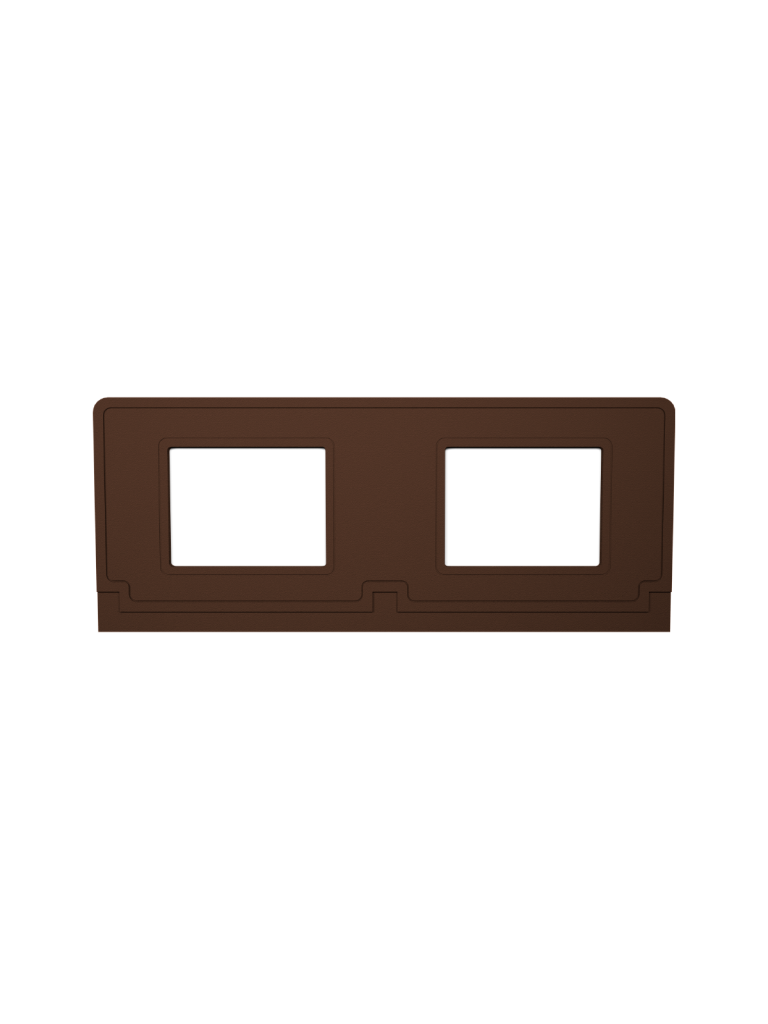 VISION - Double - Sign Frame - Brown - Busch Systems US