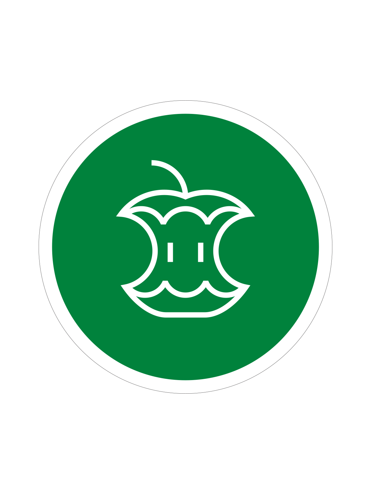 EURO - Label - Organics - Green-White - Busch Systems US