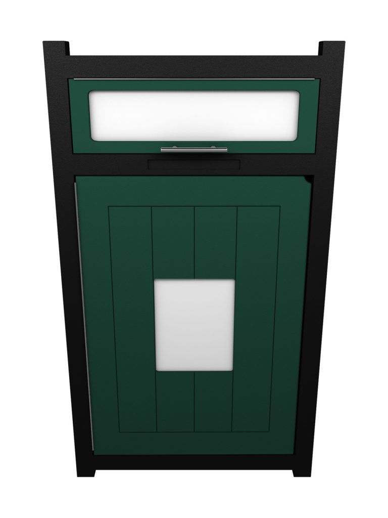 AURA - Single - Unit - Xl - Lift - Black-Green - Busch Systems US