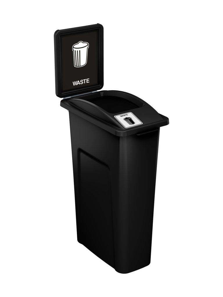 WASTE WATCHER - Single - Kit - Waste - Full - Black - Busch Systems US
