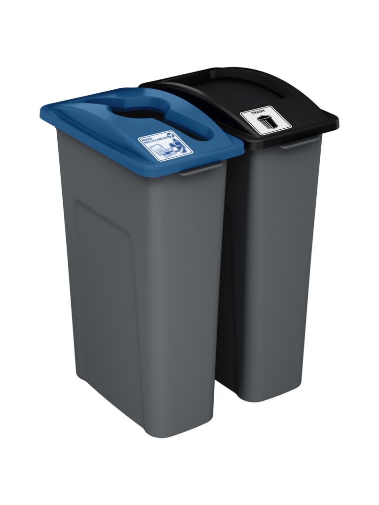 WASTE WATCHER - Double - Kit - Mixed Recyclables-Trash - Mixed-Full ...
