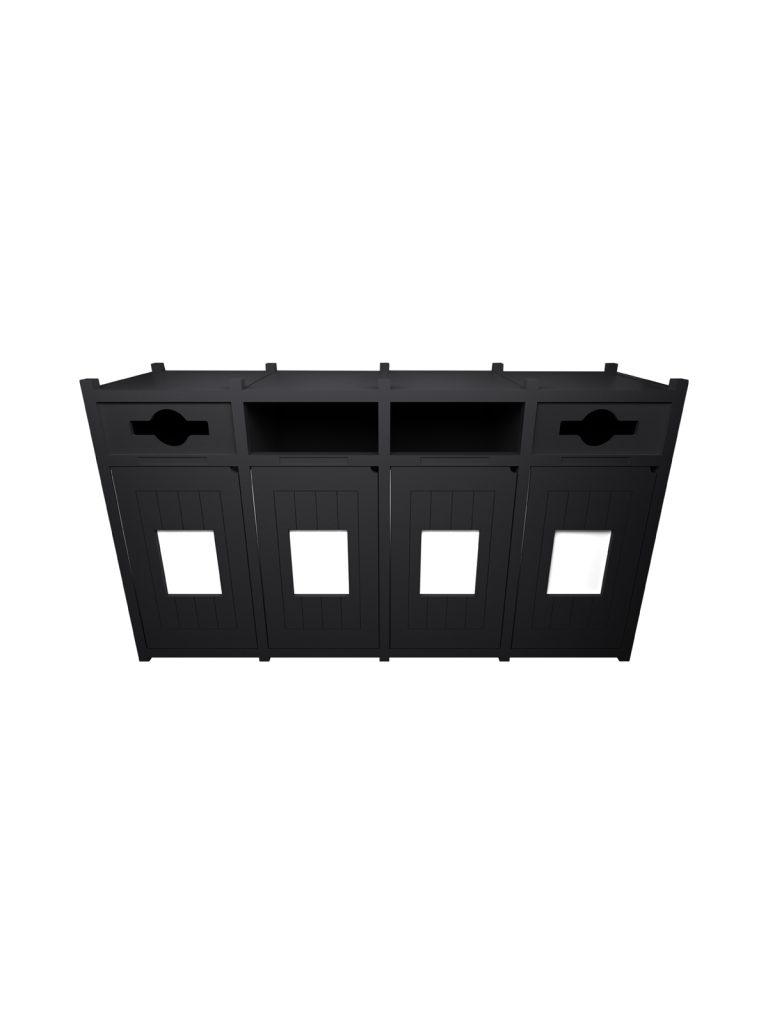 VISION - Quad - Unit - Mixed-Full-Full-Mixed - Black - Busch Systems US