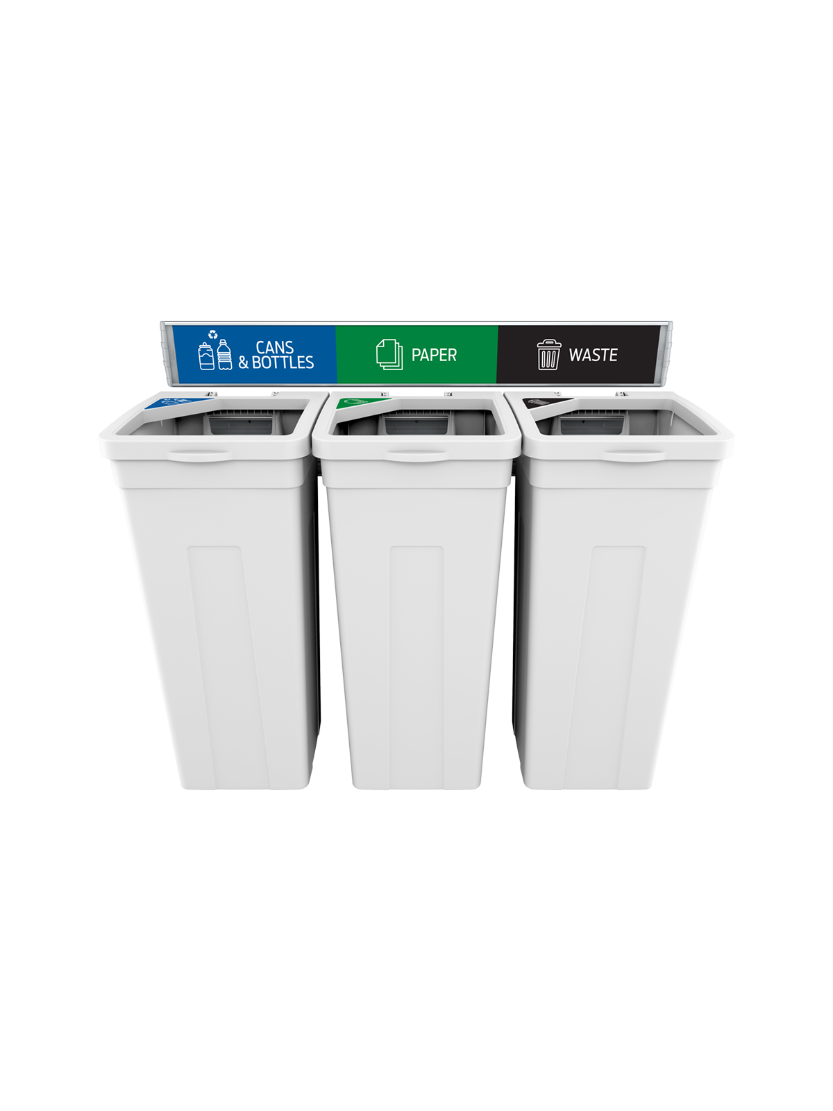 RISE - Triple - Kit - Cans & Bottles-Paper-Waste - Full-Full-Full ...