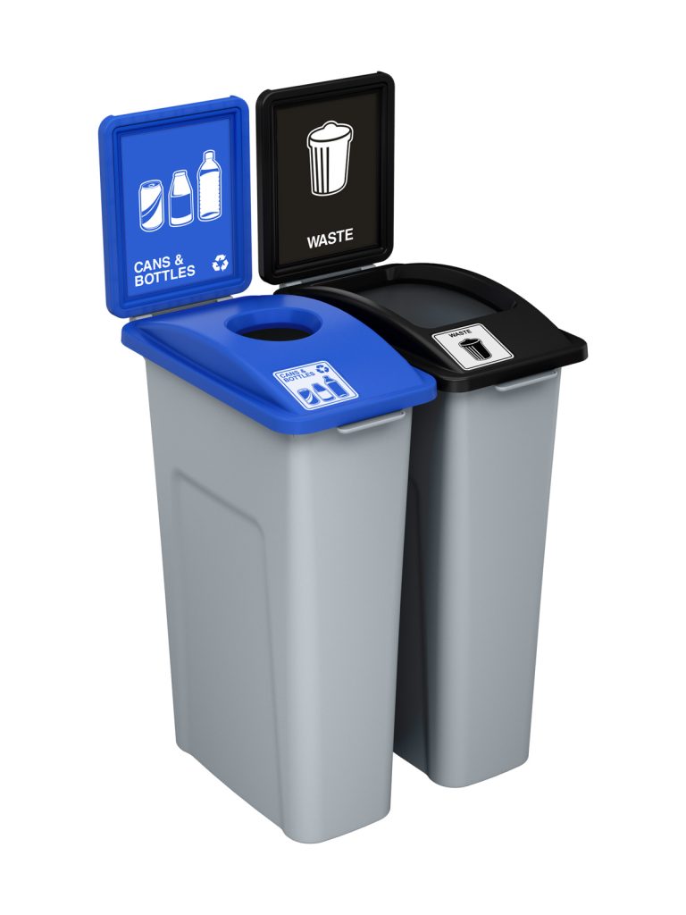WASTE WATCHER - Double - Kit - Cans & Bottles-Waste - Circle-Full ...