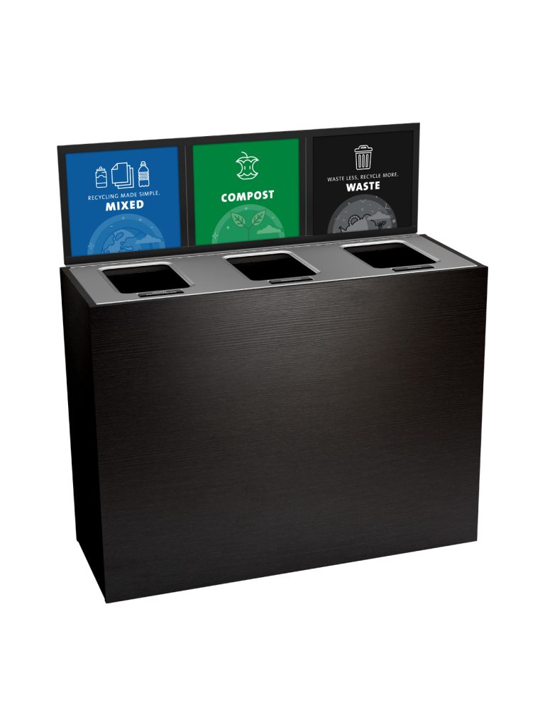 Aristata - Three Stream Recycling Container - Busch Systems